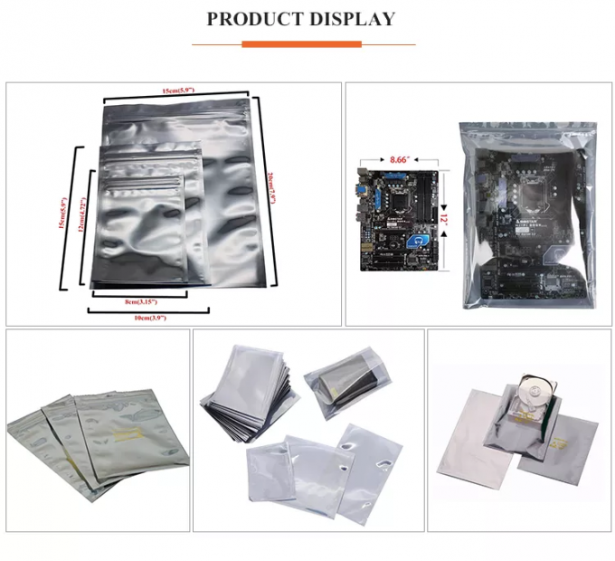 PE Static Plastic Film ESD Metallized Polyester Film